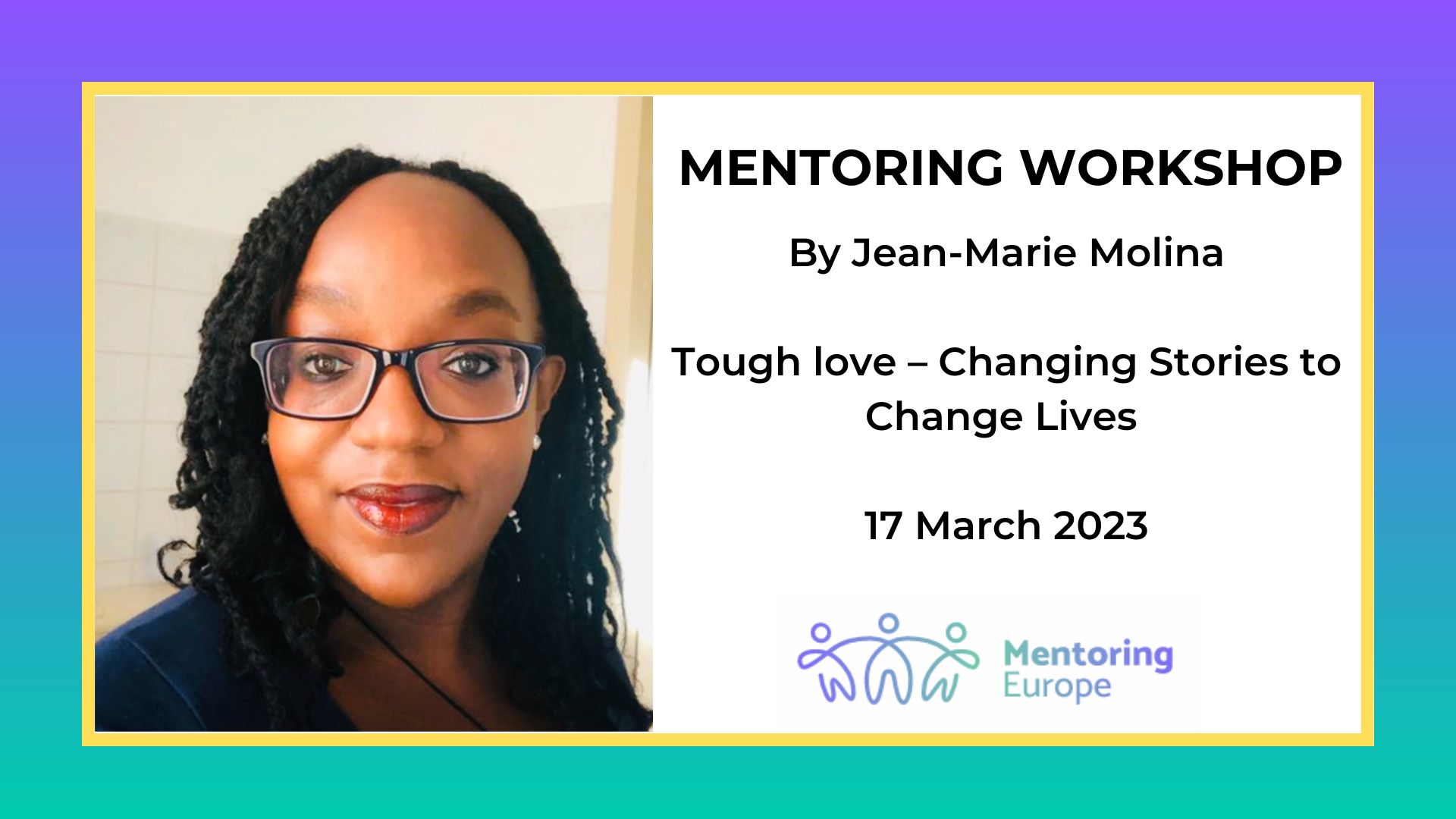 17.03.2023.: “Tough love – Changing Stories to Change Lives" by Jean ...